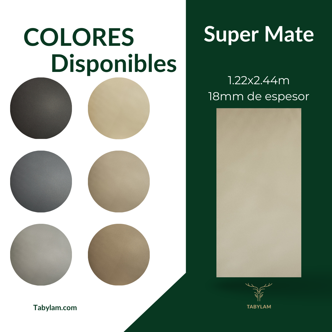 Tablero Super Mate Eco 1 Cara – Tabylam